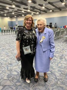 Ruth Carter 85 year pin – Grand Chapter of Virginia